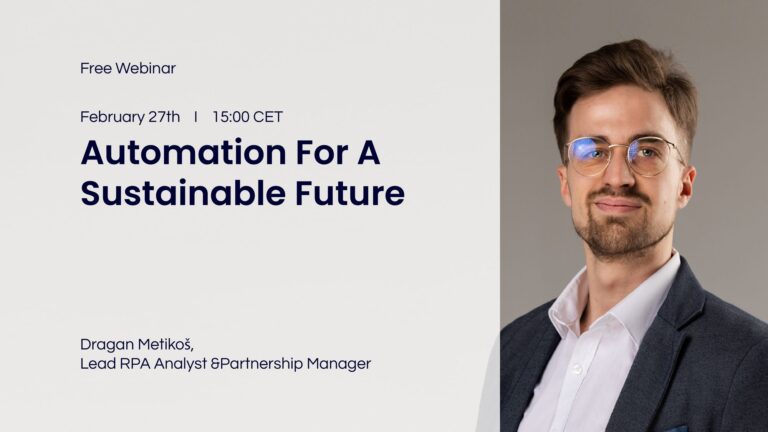 Automation for a sustainable future - Simplify